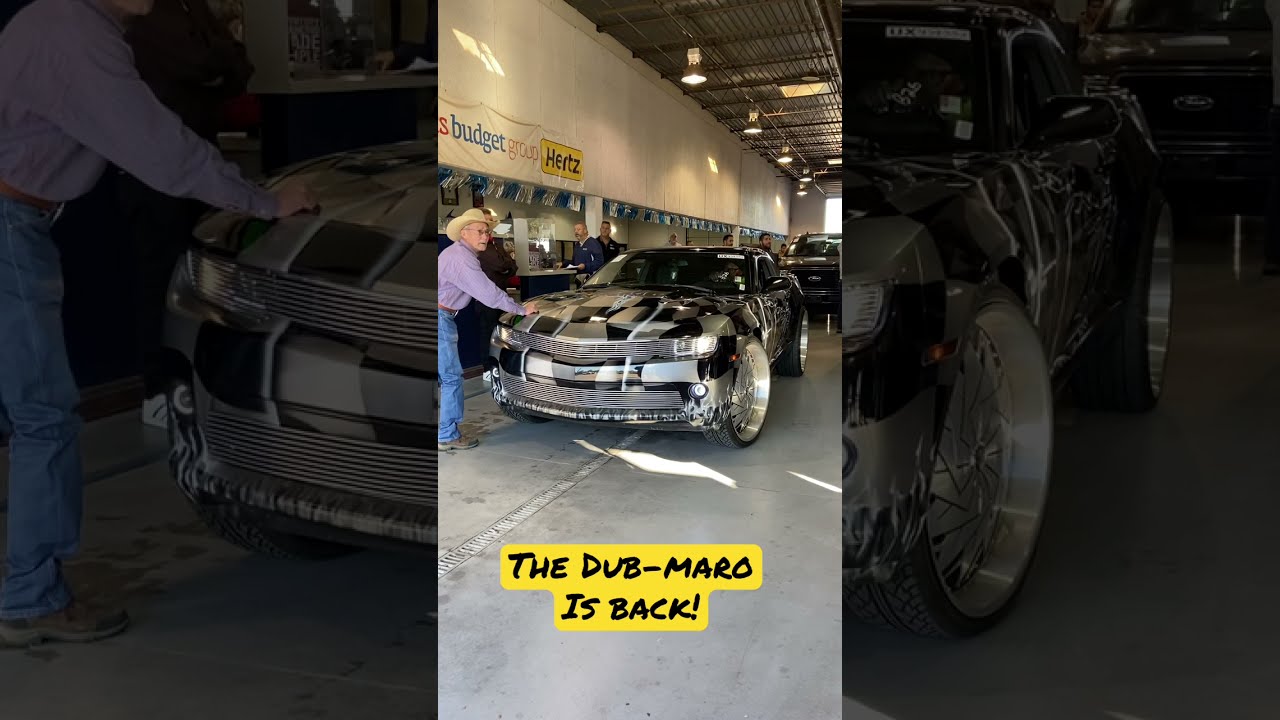 Camaro on Dubs! Dealers Auto Auction