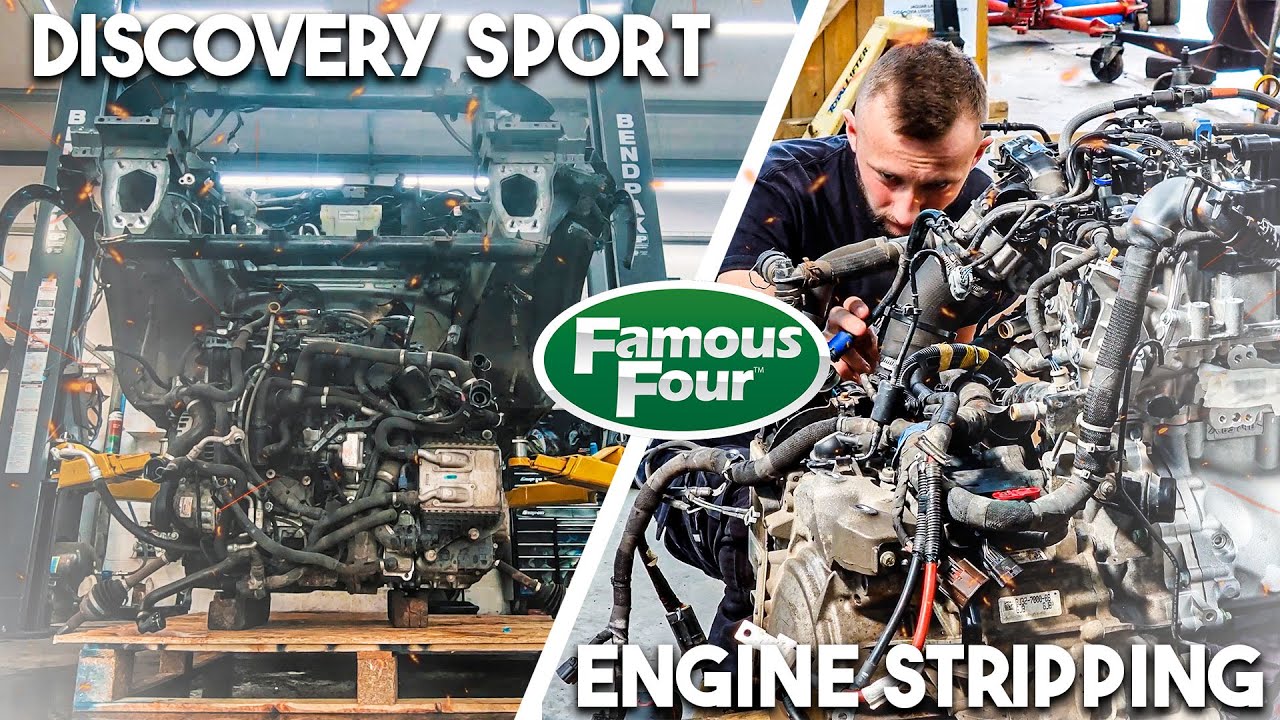 Land Rover Discovery Sport Engine Removal and Replacement