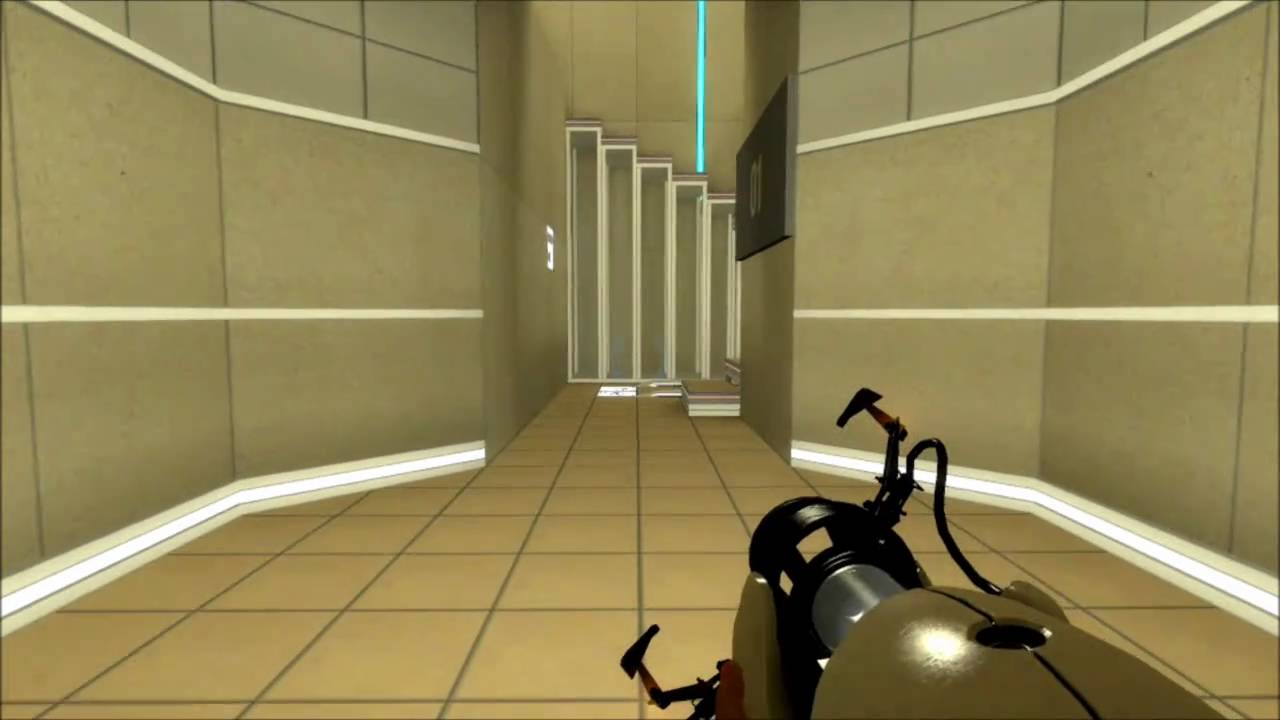 Blue portals Walkthrough - Chamber 00-01