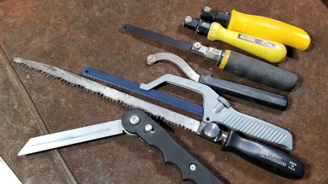 One Hand Utility, Hack, & Jab Saws Review & Comparison