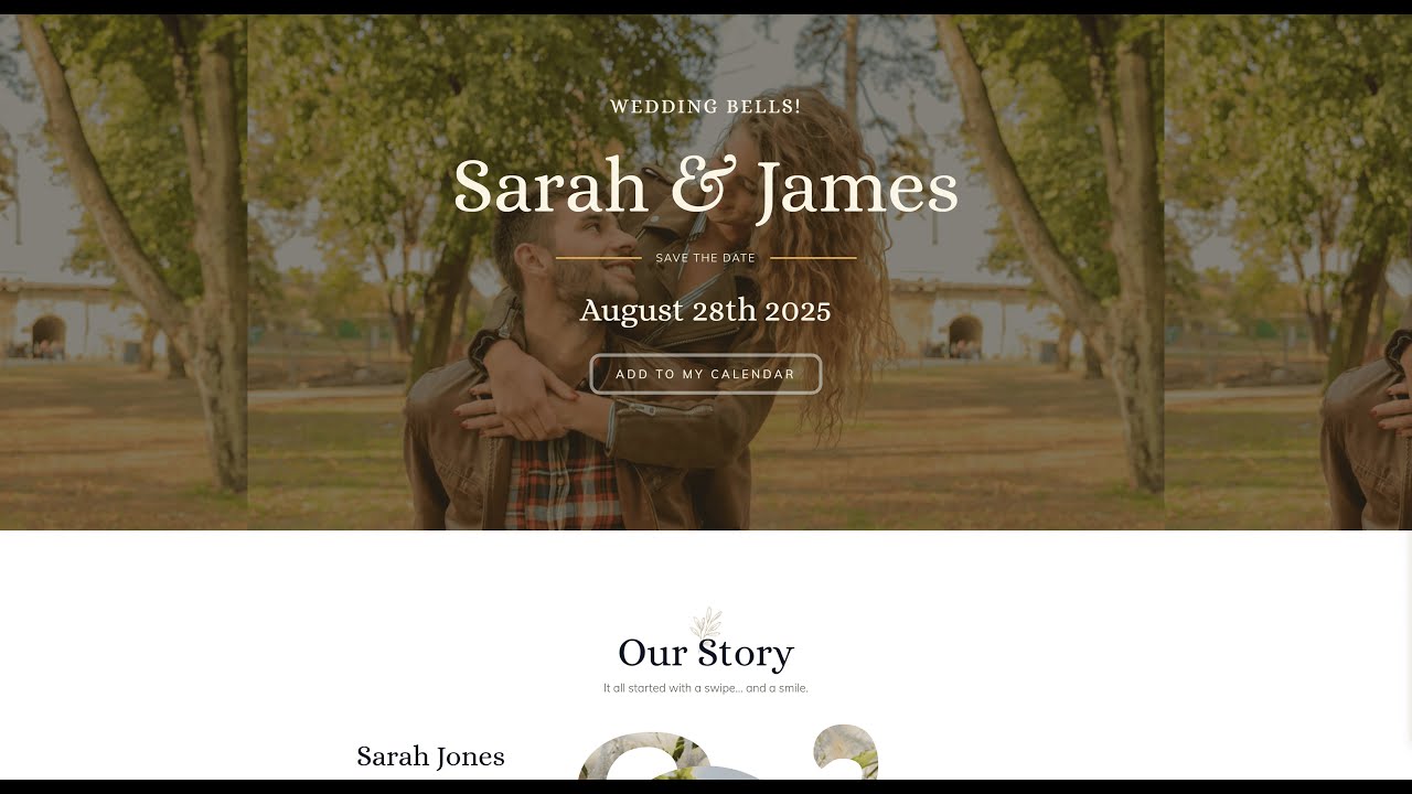 Step-By-Step Wedding Invitation Website Tutorial - WordPress, Elementor & Astra