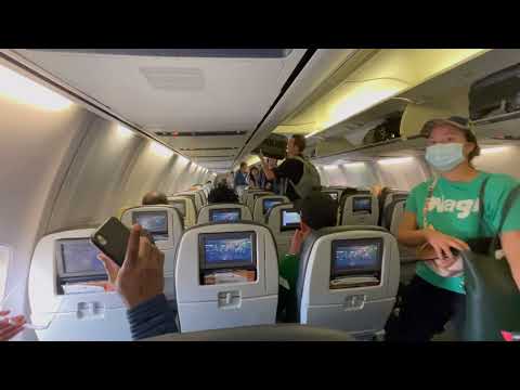 United Airlines Las Vegas to Newark Airport Flight Review on board a Boeing 737 800
