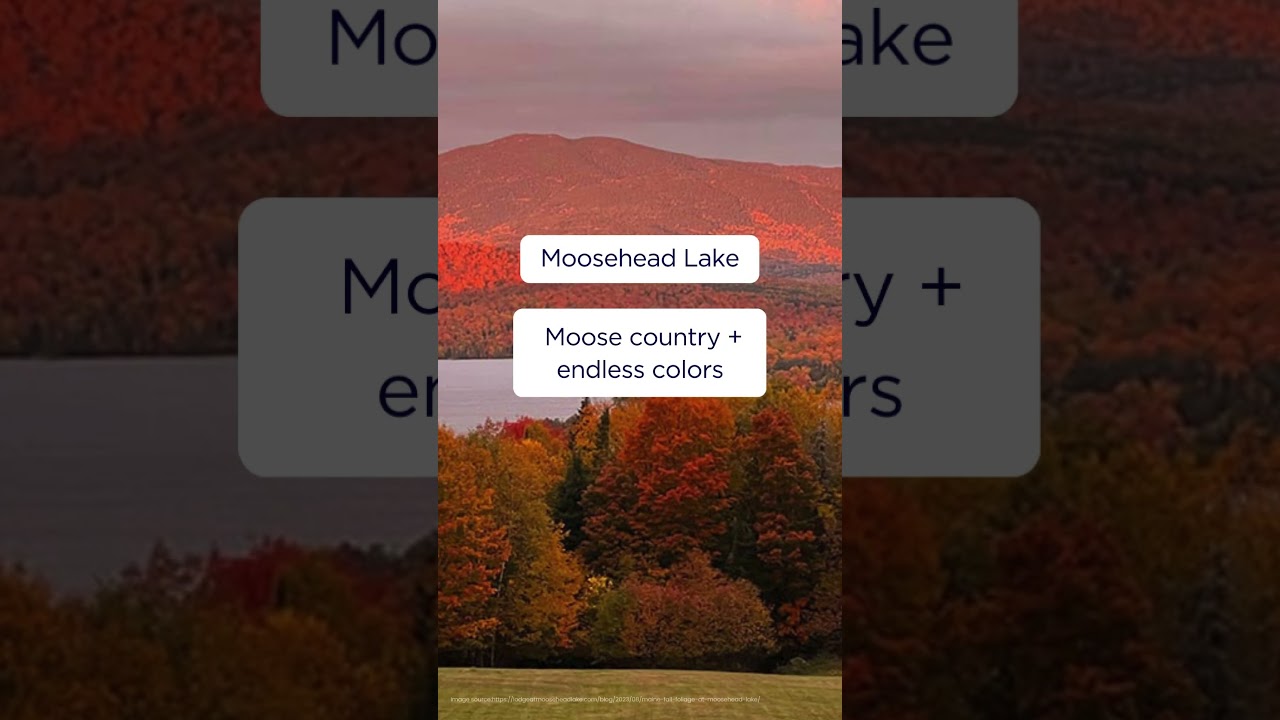 Best Fall Foliage Spots in Maine 2025 - Part 1