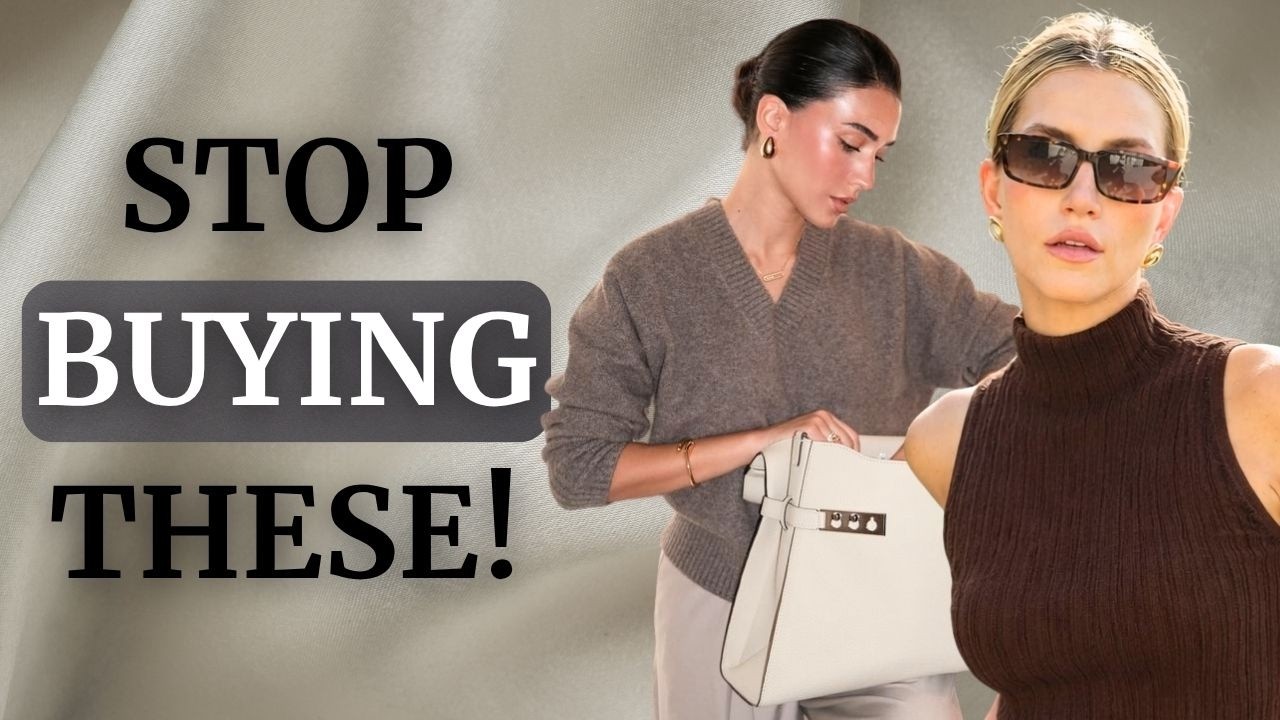 7 Fashion Items That Are No Longer Worth Buying