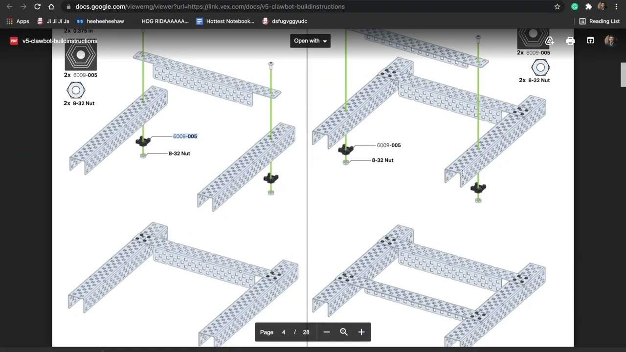 Vex Robotics Clawbot Cad Tutorial Part 1