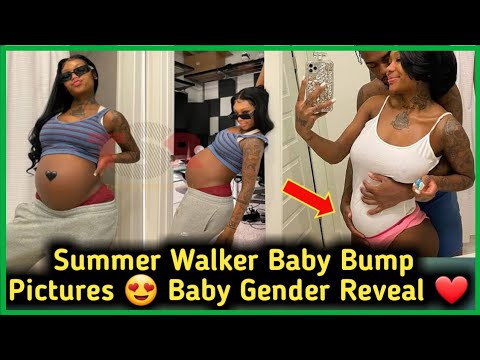 Summer Walker Baby Bump Pictures | Summer Walker Baby Gender Reveal