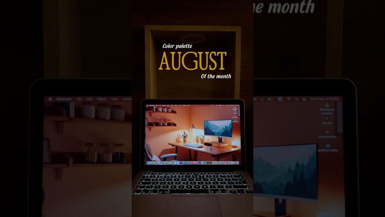 August color palette for your next design project! #graphicdesign #logo #branding #design #adobe