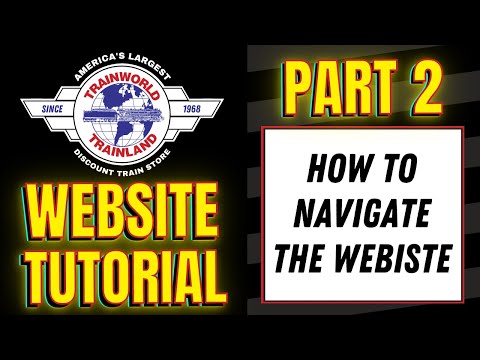 TrainWorld.com - How To Navigate The Website (Part 2 of 4)