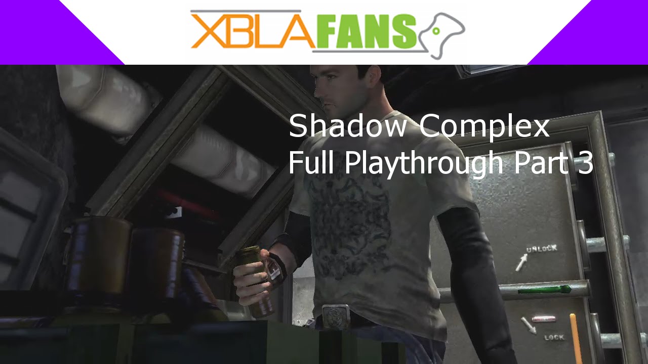 Shadow Complex Full Playthrough Part 3: Finding the Grenades