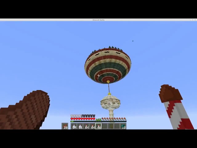 DBZ Kami sama palace/castel/lookout Minecraft Map