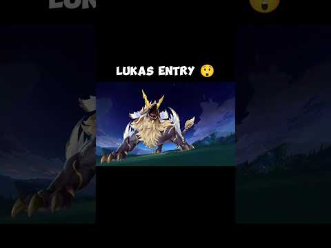 Lukas Entry Animation #shorts #mlbb #lukas