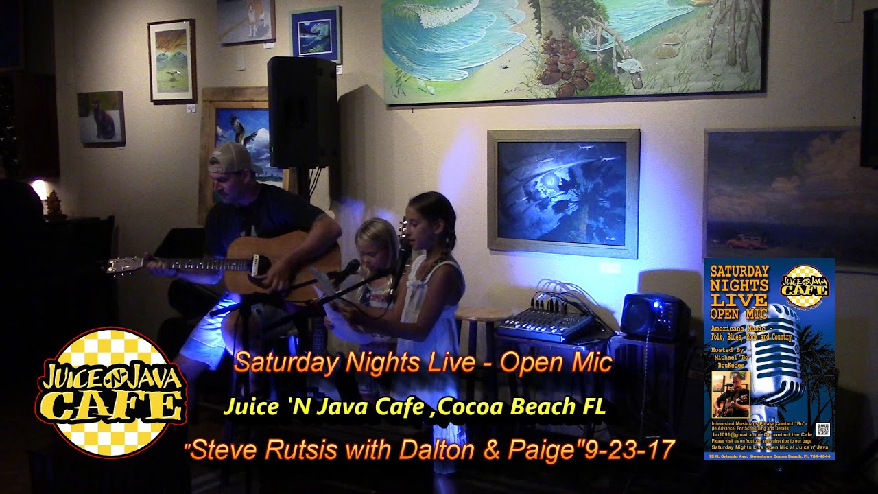 Steve Rutsis with Dalton & Paige @ Juice 'N Java Open Mic
