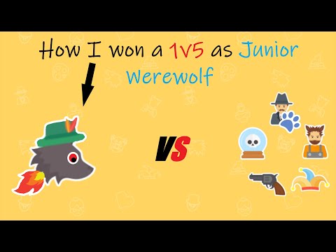 How to win a 1v5 in Wolvesville as JUNIOR Werewolf!
