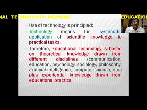 Meaning & Definitions of Educational Technology