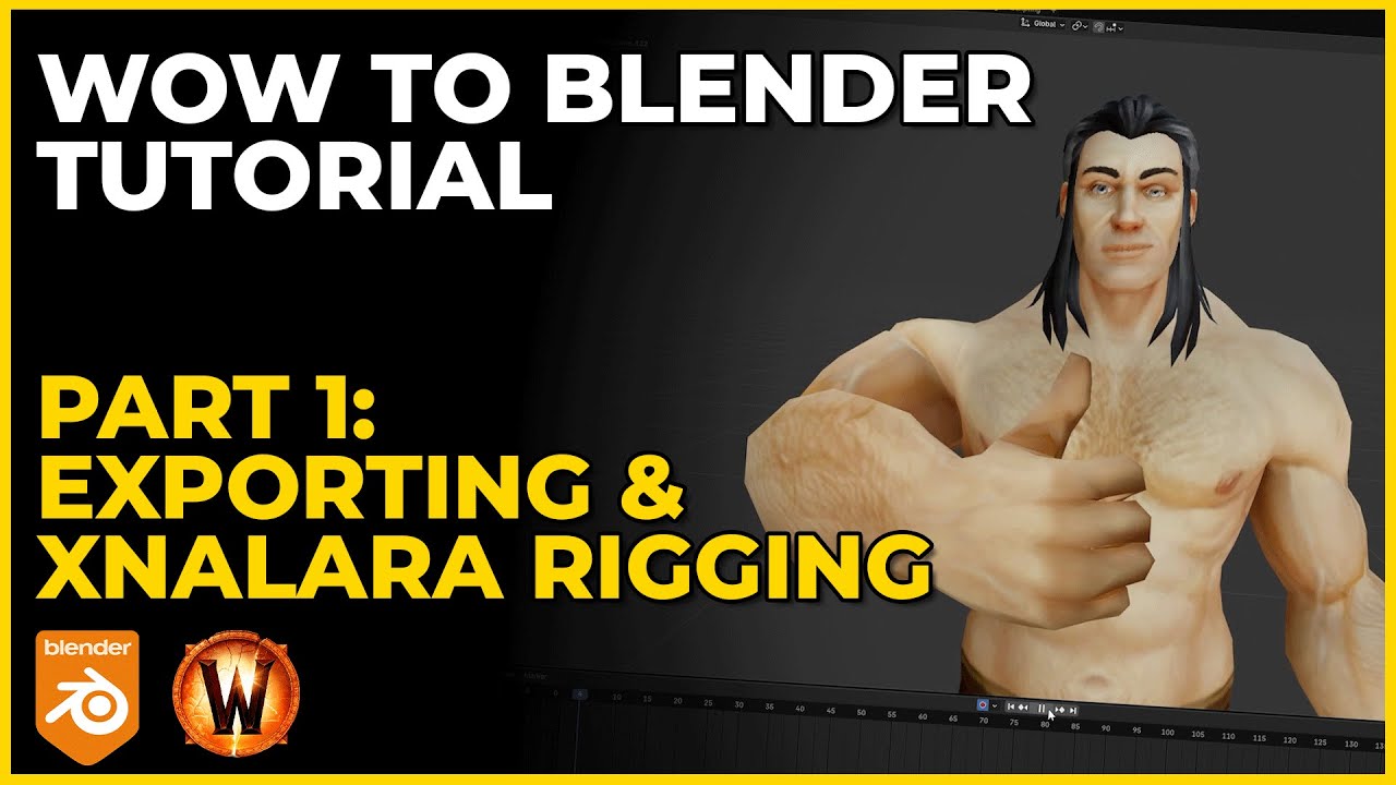 WoW to Blender Series: Part 1 - Exporting & XNALara Rigging