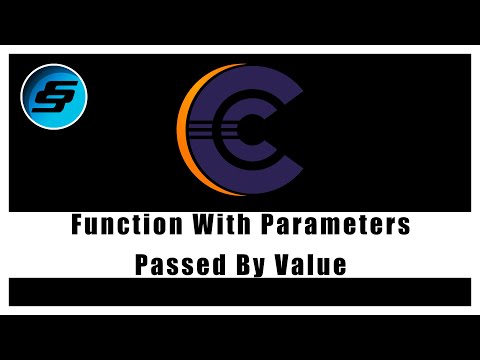 Learn Function With Parameters Passed By Value C Programming - Mind Luster