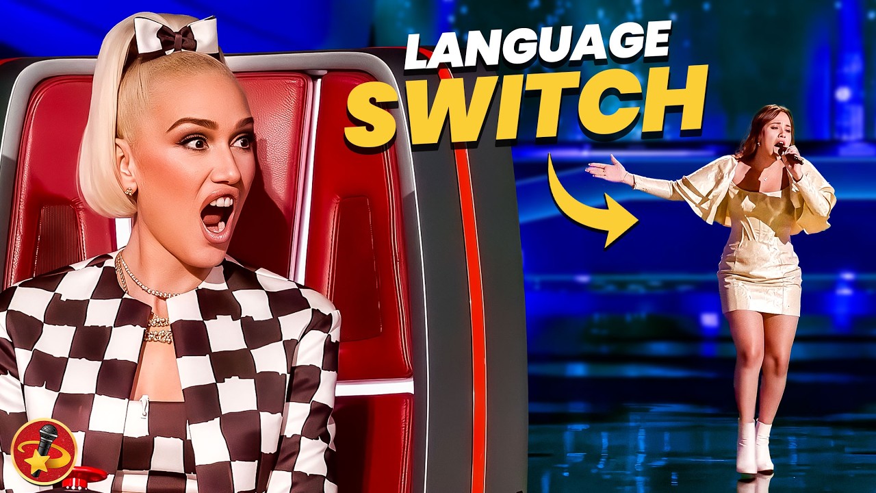 Coaches Didn't See THIS Coming– Singers who BROKE the Language Barrier on The Voice!