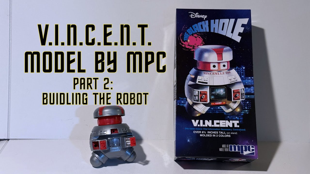 MPC's VINCENT model kit - Building the model
