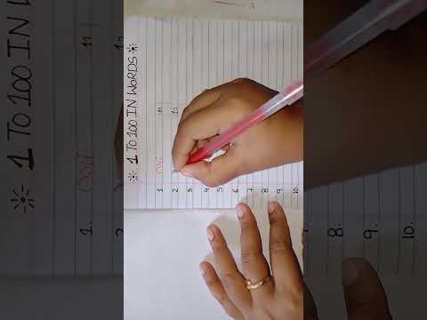 1 to 100 in words,1-100 counting numbers and spelling In English