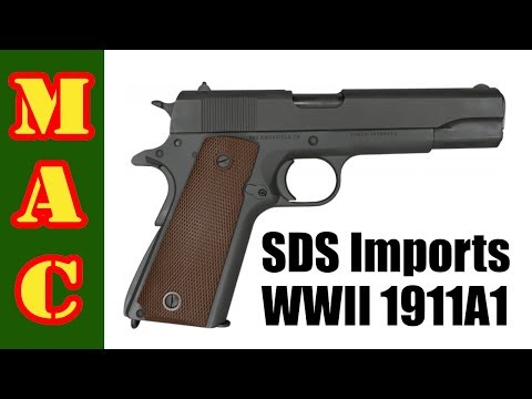 New SDS 1911A1 WWII era clone