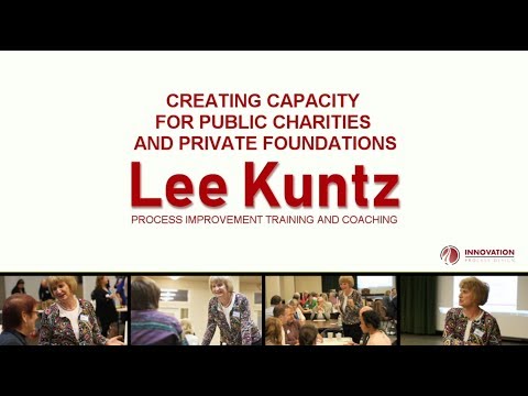 Creating Capacity within Public Charities and Private Foundations