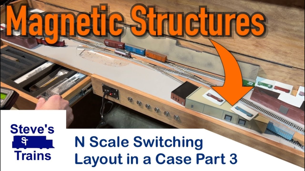 N Scale Switching Layout in a Case: Part 3