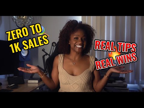 What I Did to Hit 1,000 Sales on Etsy (as a Solo, Sustainable Seller)