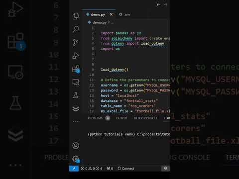 Use SQLAlchemy to load data from MySQL database into an Excel spreadsheet (via Pandas dataframe) usi