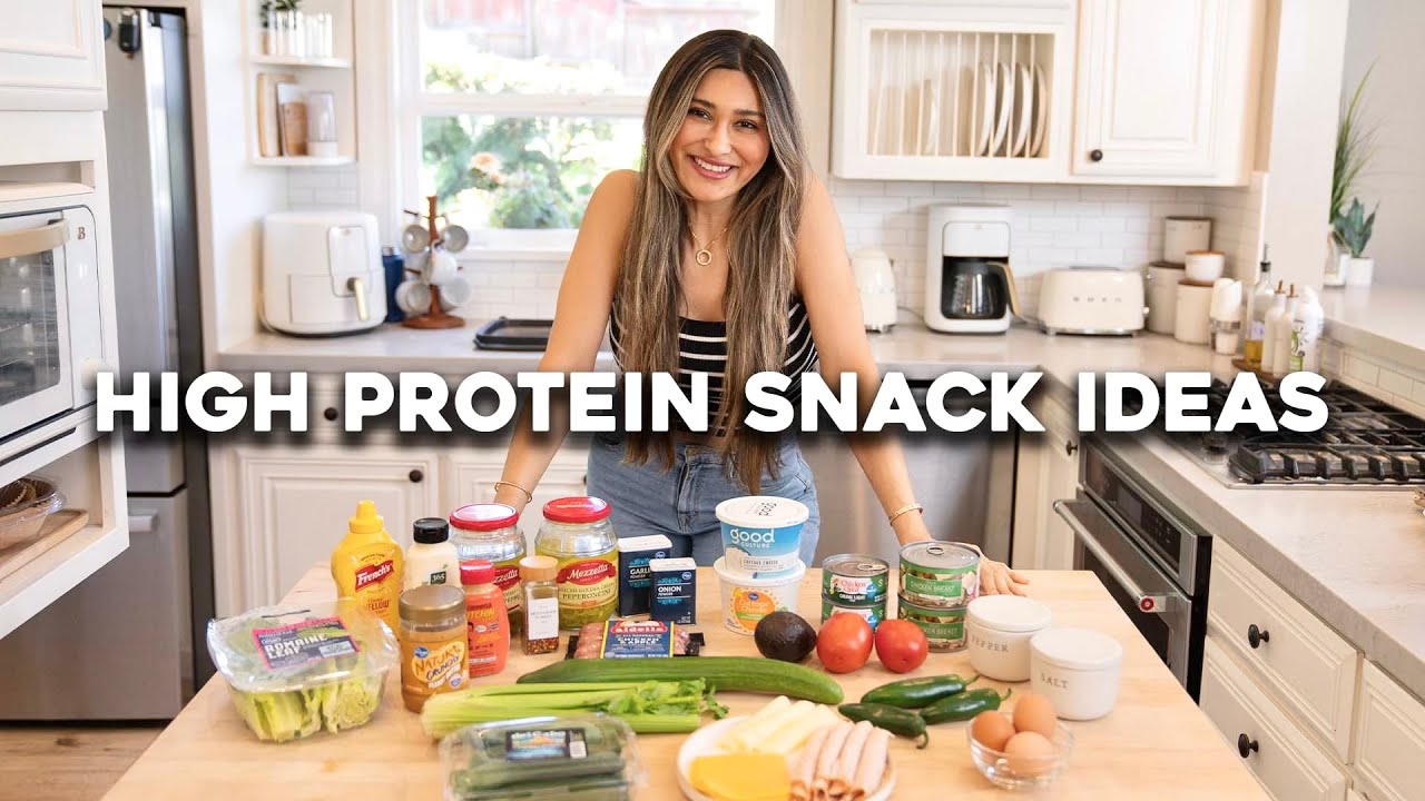 Easy and Quick High Protein Snack Ideas for Weight Loss! Low Carb and Keto Friendly