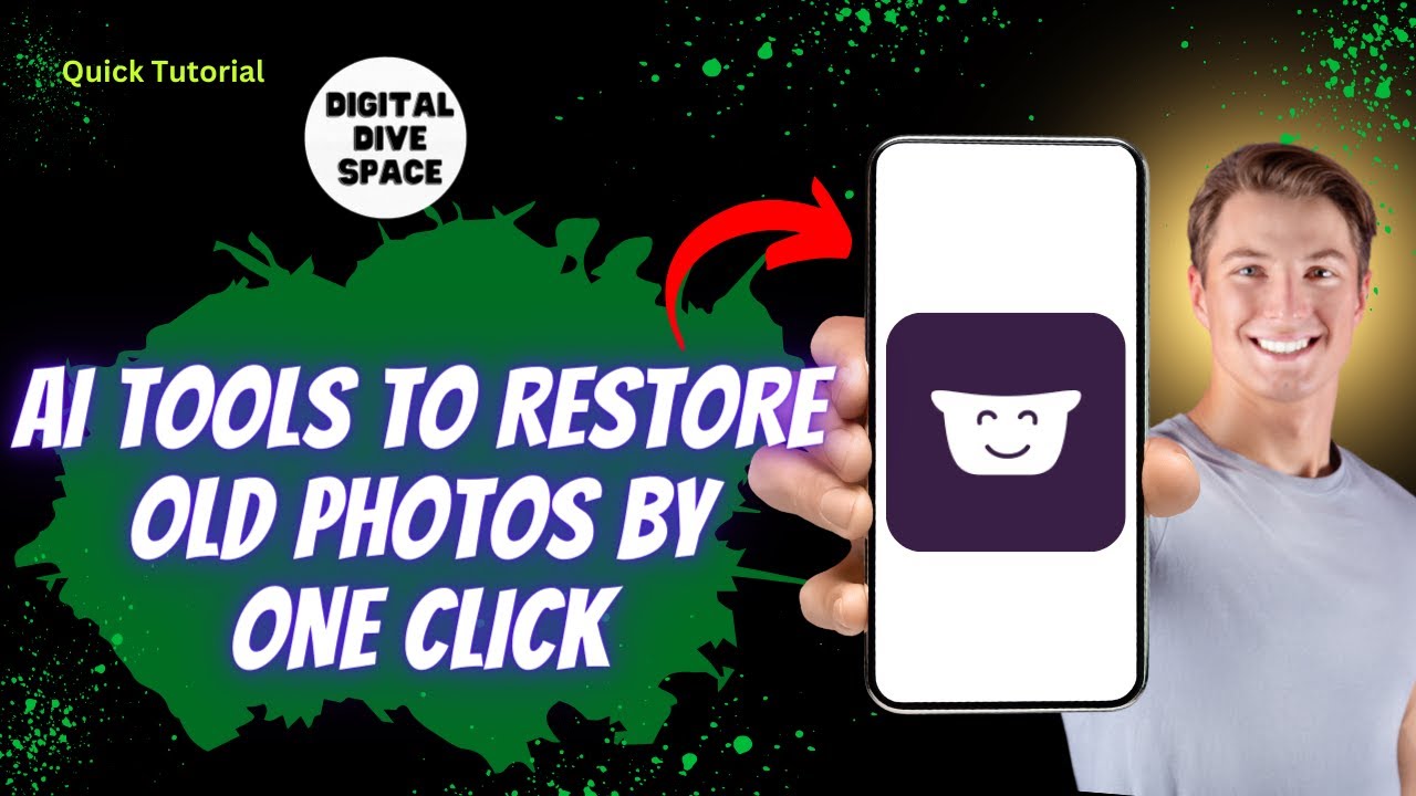 AI Tools To Restore Old Photos By One Click ｜How to Restore Old Photos？