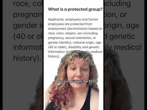 what is a protected group? #workplacediscrimination #adverseimpact #disparateimpact