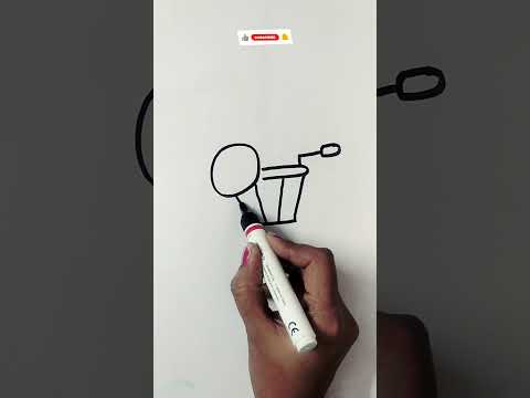 How To Draw Shopping Cart #howtodraw #kidsdrawing @theartandcraftroom