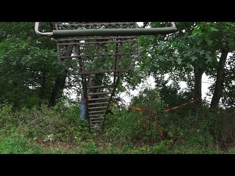 Tall Ladder Tree Stands Can Sometimes Be Hard To Put Up- But A Powerful ...