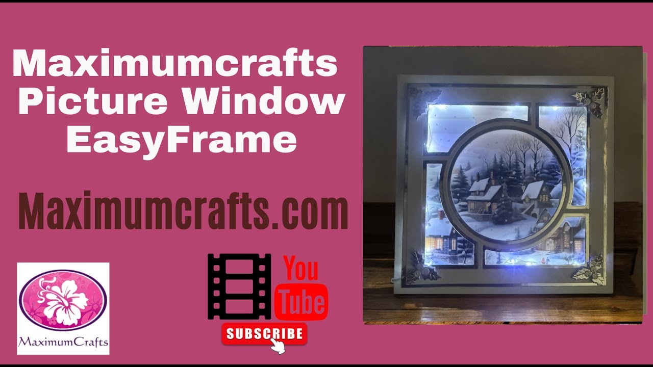Maximumcrafts Picture Window EasyFrame