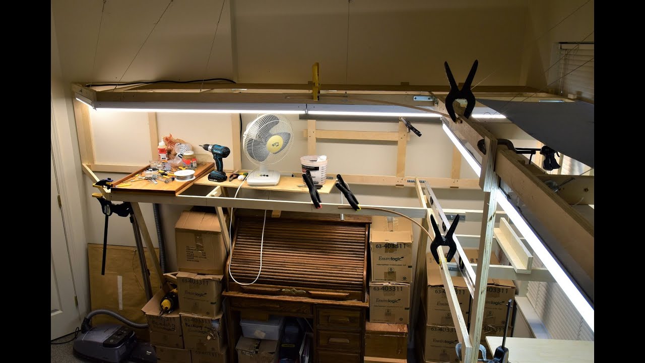 Framing The Shelf Layout Model Railroad Benchwork # 2 | Boomer Diorama
