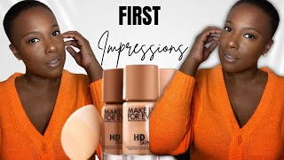 MAKEUP FOREVER HD SKIN UNDETECTABLE FOUNDATION | FIRST IMPRESSION | Women Over 40