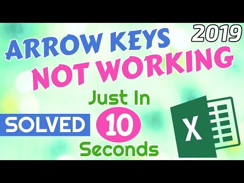 Arrow Keys Not Working in Excel || How to Disable Scroll Lock in Excel || 2019 👍
