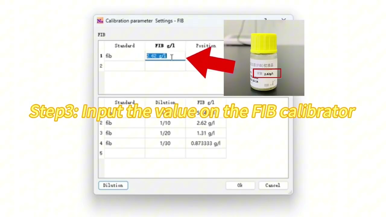 FIB Calibration Tutorial-Fully Automatic Coagulation Analyzer BCA-A-4-20