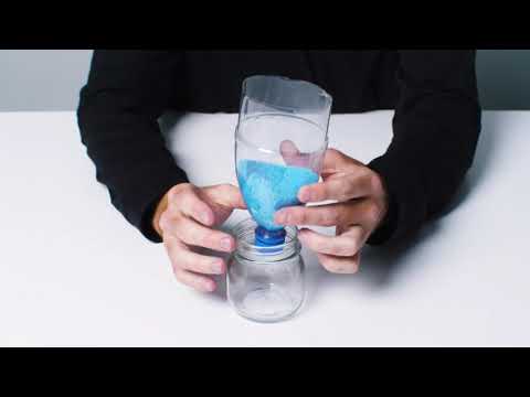 Make a simple water filter experiment
