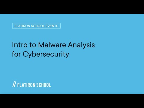Intro to Malware Analysis for Cybersecurity