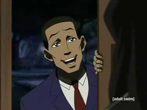 The Boondocks-tom reads email/letter to luna