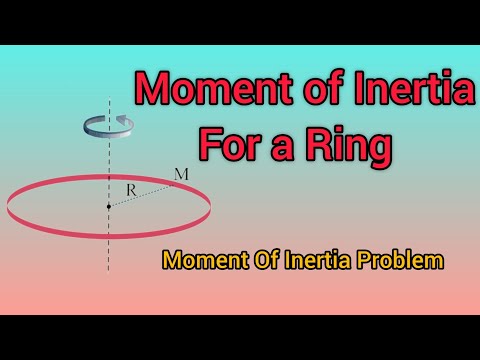 Moment Of Inertia For A Ring || Rotational Motion || Class 11 Physics ||
