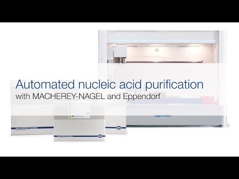 Automated DNA, RNA and protein purification collaboration: MACHEREY-NAGEL and Eppendorf