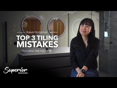 Top 3 Mistakes While Choosing Tiles by The Tile Depot #superiorrenovations