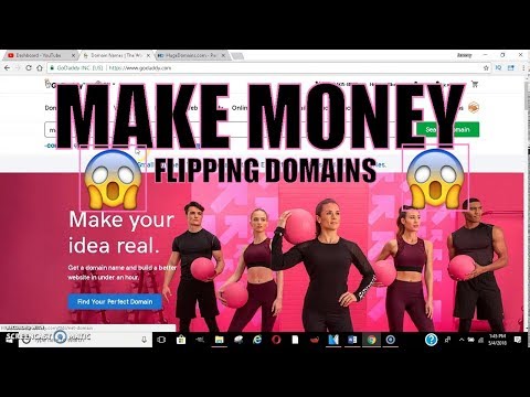 Make Money Online fast selling domain names 2018 | how to make money online fast | Domain flipping
