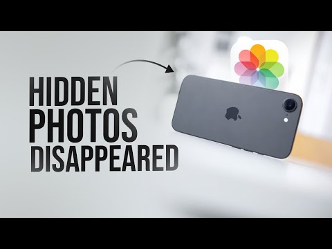 Hidden Photos on iPhone Disappeared (fix)