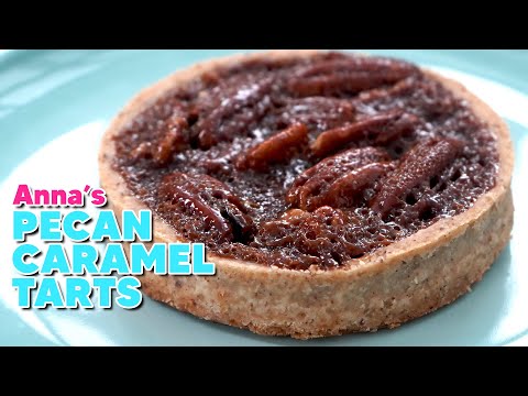 Chocolate Pecan Caramel Tarts For A Decadent Dinner Party! | Anna's Occasions