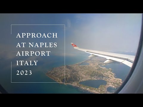 Approach at Naples Airport Italy