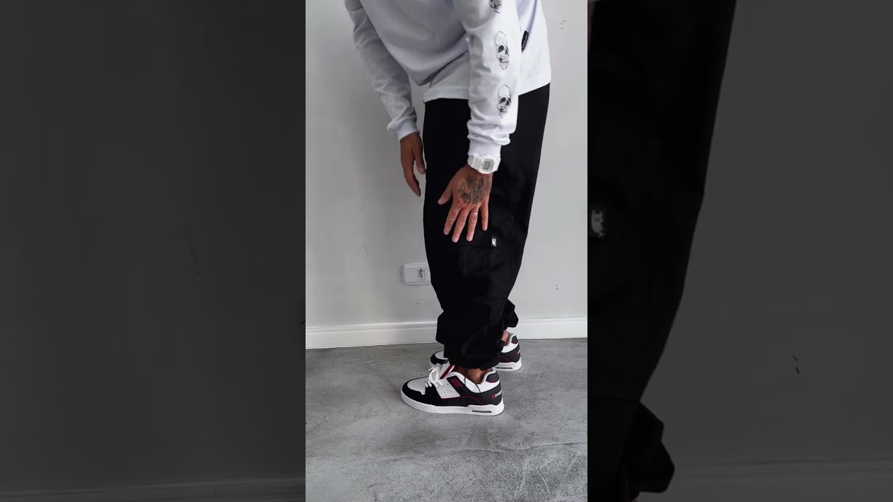 Calça Trad Cargo Sarja Ska II Preta