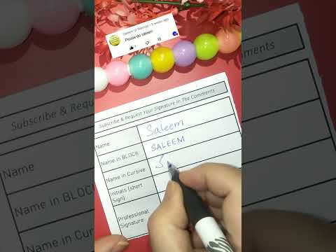 Saleem Signature style ✍️🍀💯#youtubeshorts #youtube #ytshorts